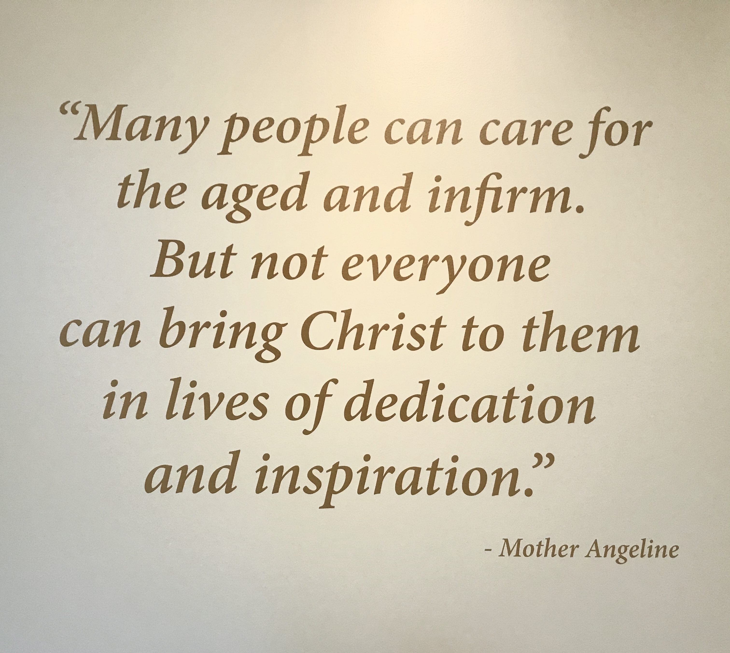 YOUR TOUR BEGINS HERE… – THE MOTHER ANGELINE SOCIETY